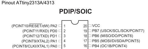 Nerd Ralph: Breadboard programming cable for ATtiny85, ATtiny88 ...
