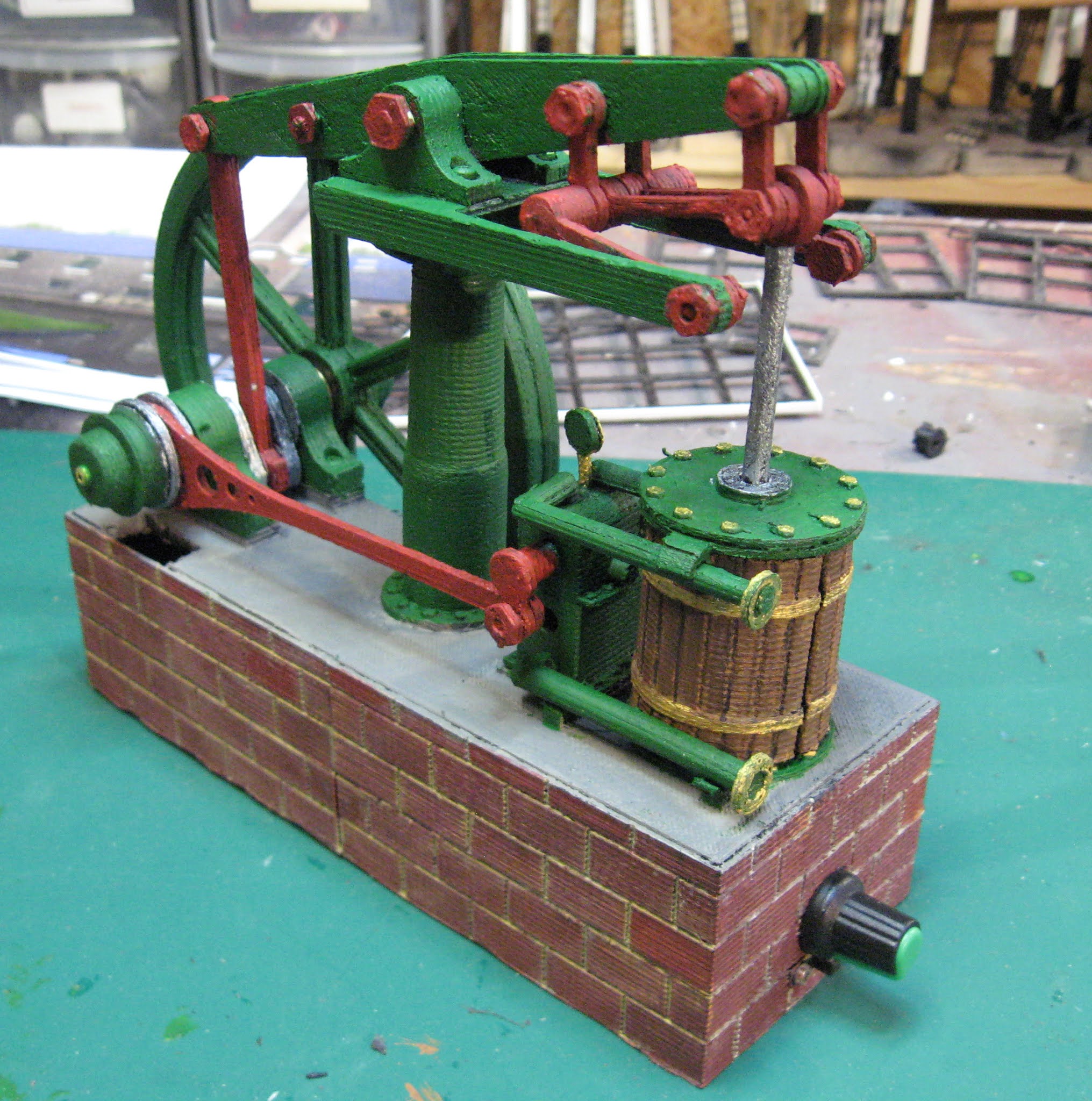 Peckforton Light Railway: A 3D printed beam engine