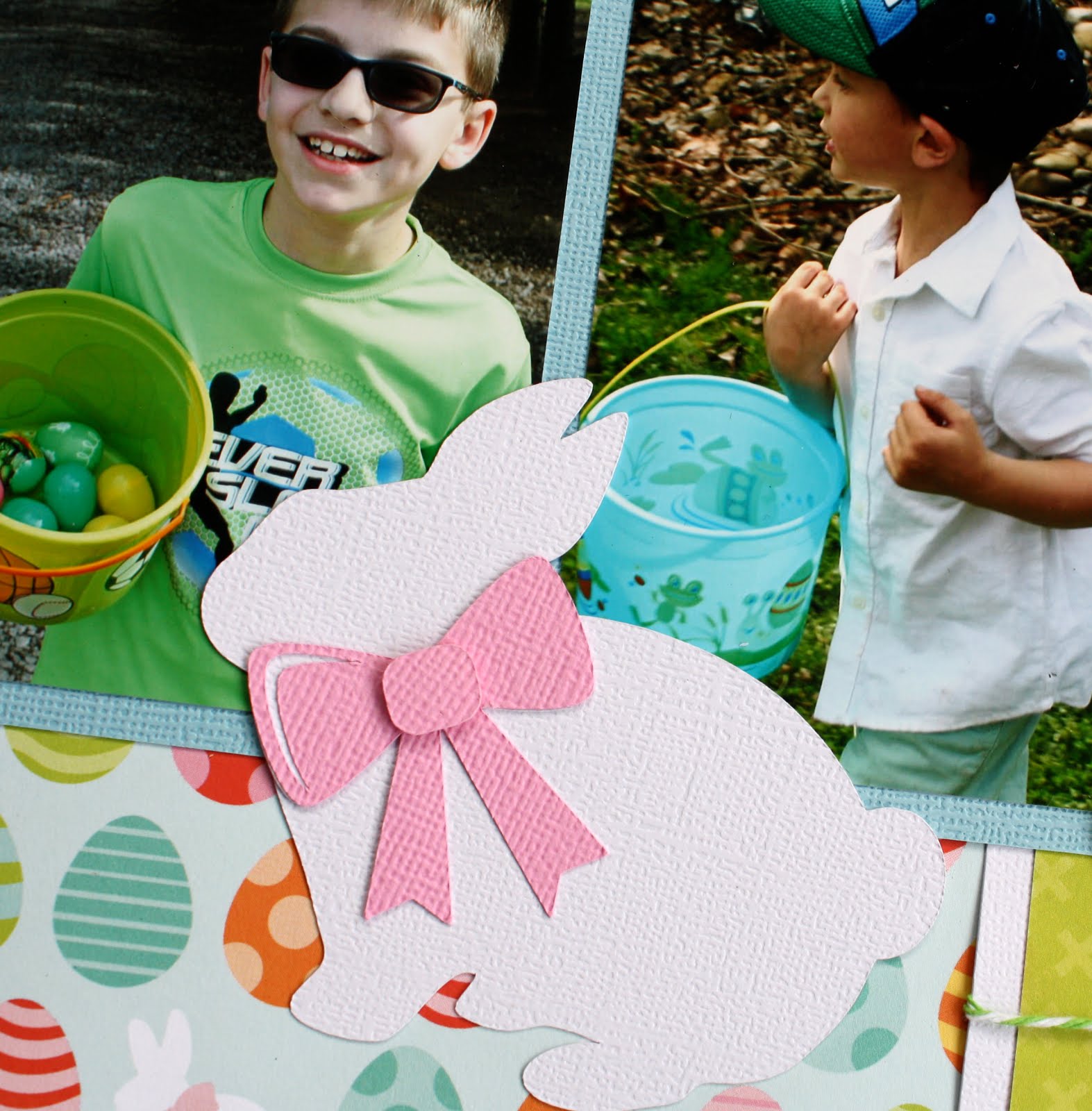 Amys Collages and Other Scrap Stuff: Easter Egg Hunt Layout