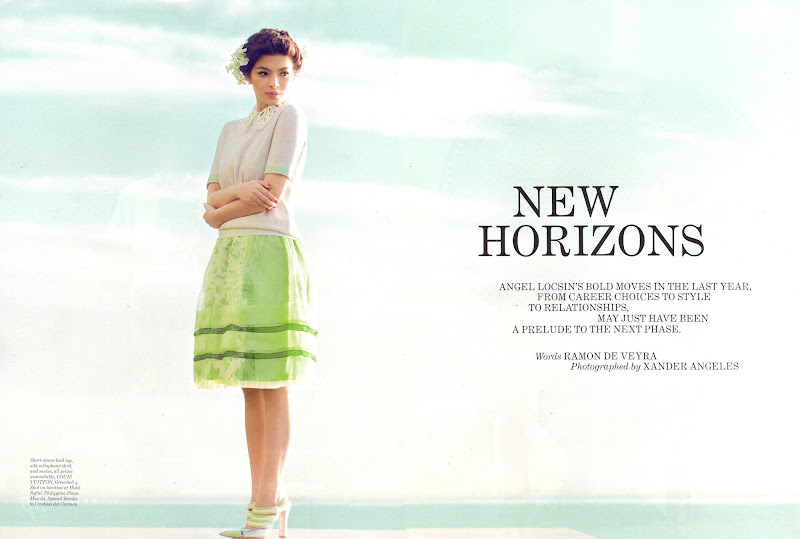 Fashion Media PH: Angel Locsin in Editorial for Preview Magazine (March ...