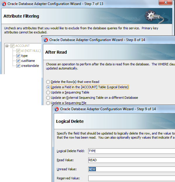 Osb 12c Database Polling Using Db Adapter Oracle Fusion Middleware Blog