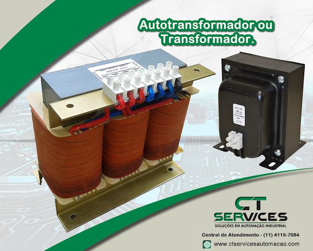 CT Services Soluções Em Automação: Autotransformador ou Transformador ...