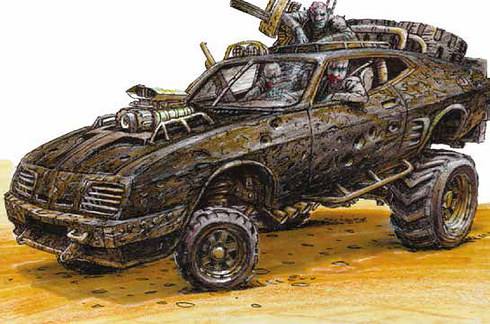 Fury Road Vehicles: Caltrop #6 / Razor Cola
