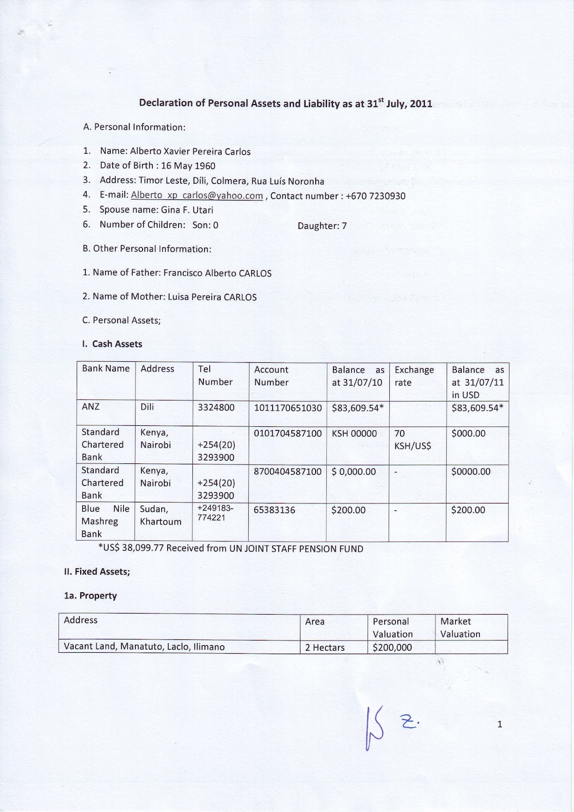 East Timor Law and Justice Bulletin: The Vice Minister for Foreign ...