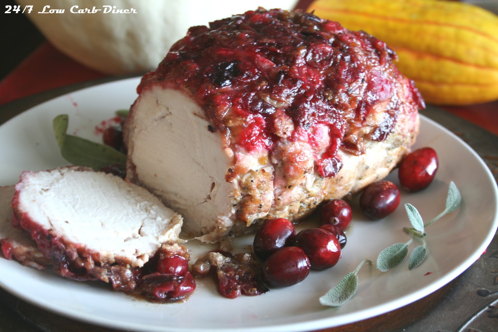 24/7 Low Carb Diner: Cranberry Breast of Turkey and the November ...