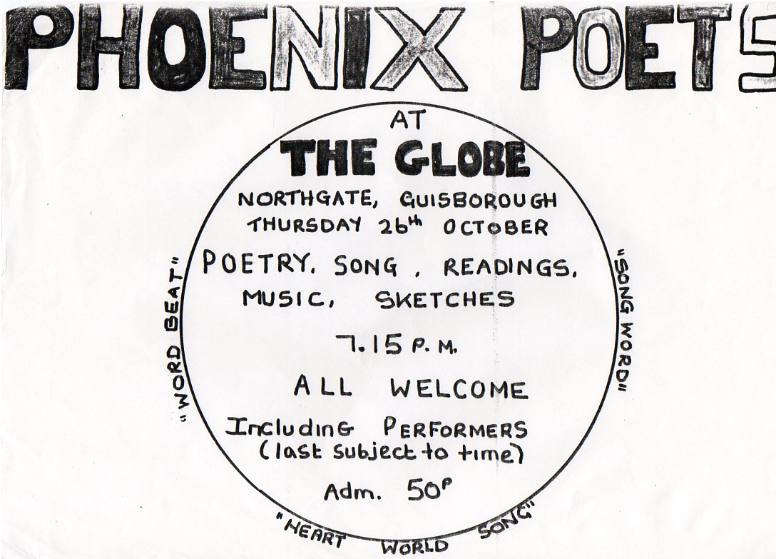 OUTLET - Tees, N.Yorkshire Literary History: THE PHOENIX POETRY GROUP