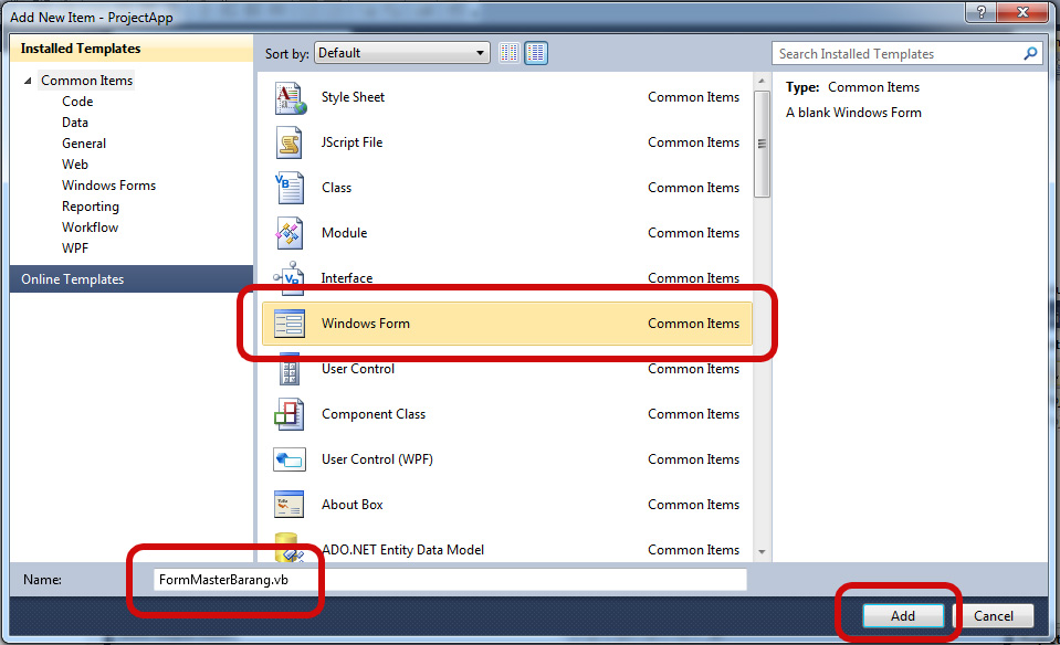 Cara Membuat Program Stok Barang Dengan Visual Basic 2010 - Opini Belajar Cara Membuat Program Stok Barang Dengan Visual Basic 2010 - Opini Belajar