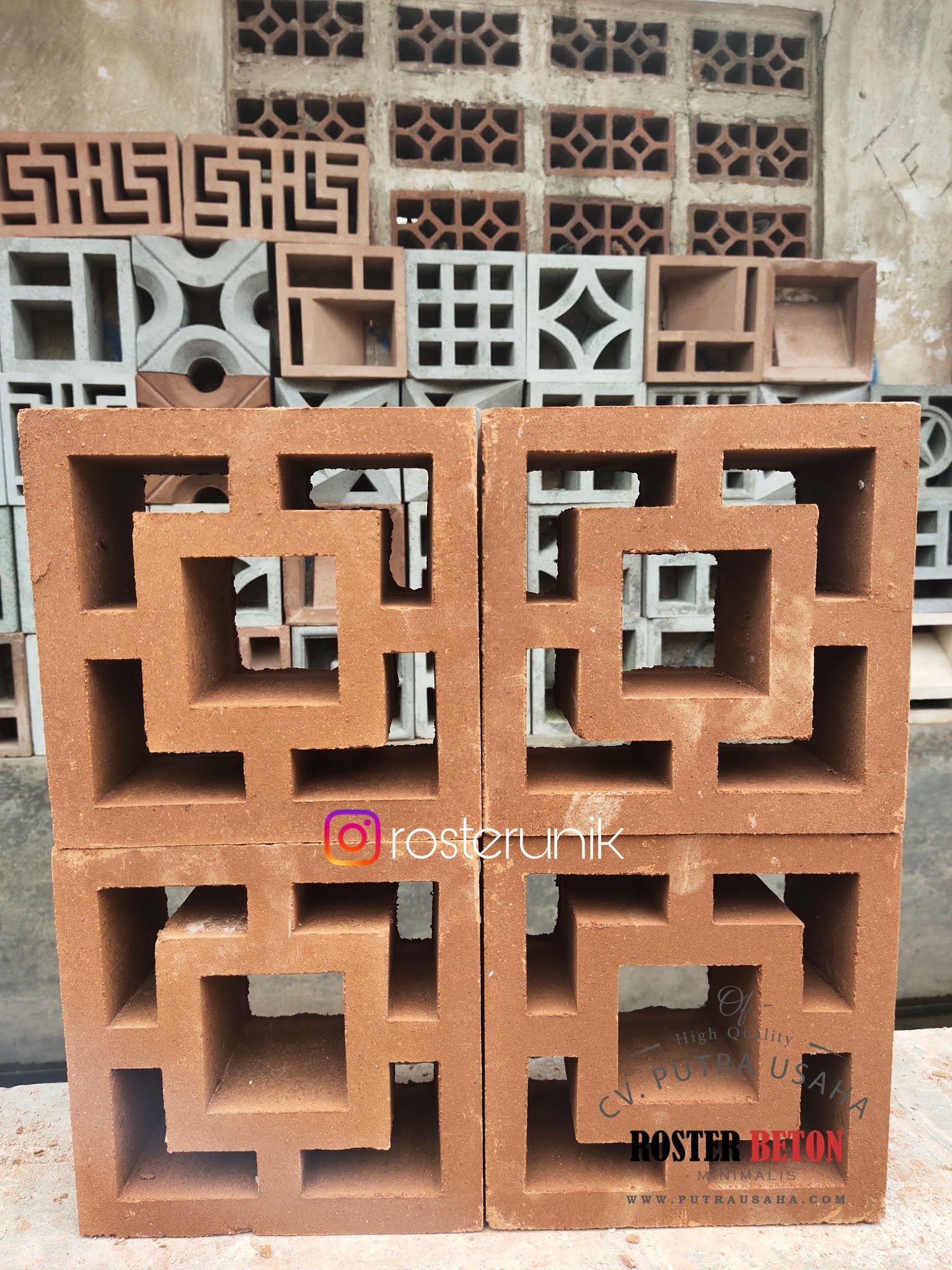 Roster Bata Lubang Kotak