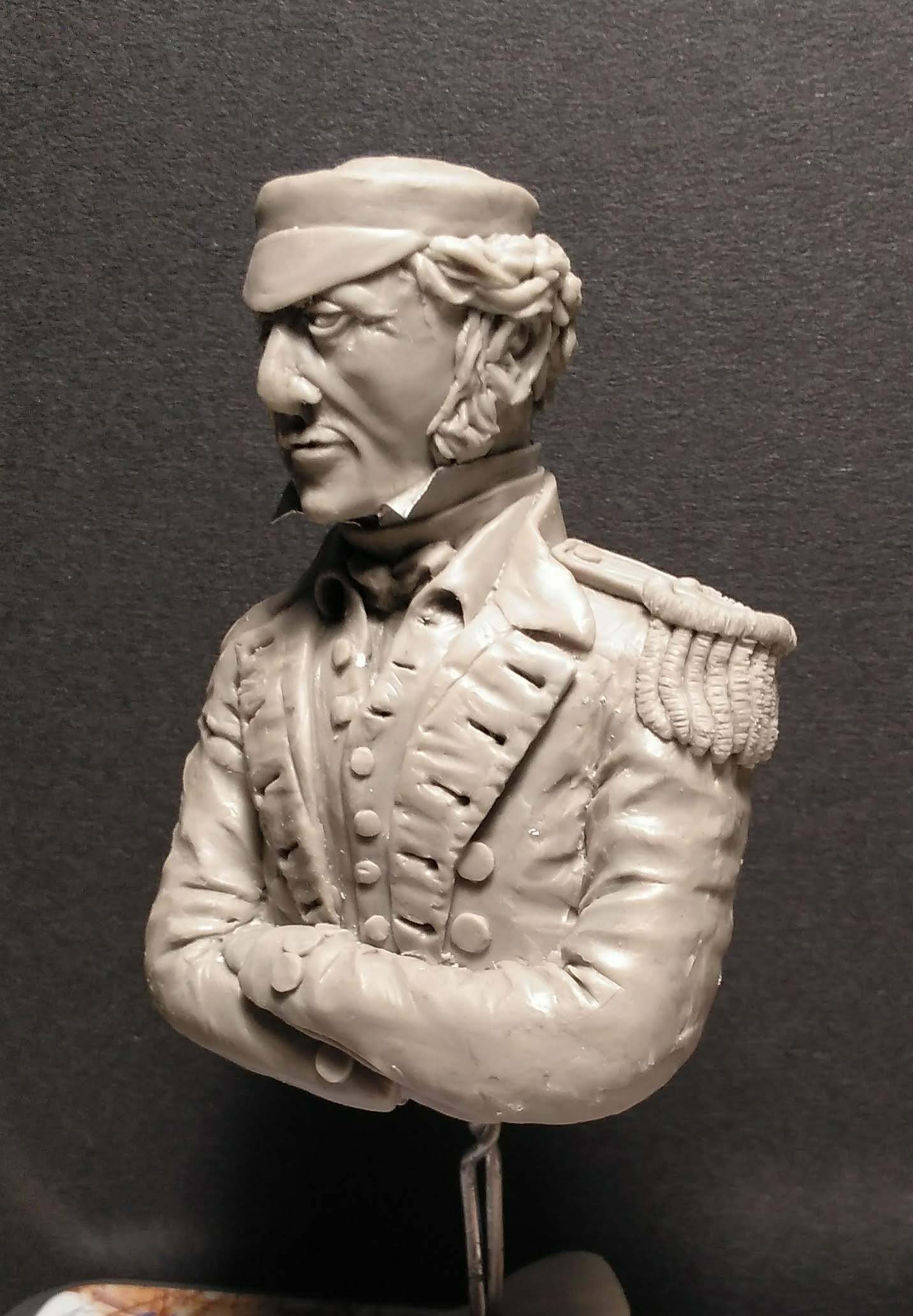 Miniaturas Rauko Din: Busto de Graham Gore. Expedición de Franklin. Vol II