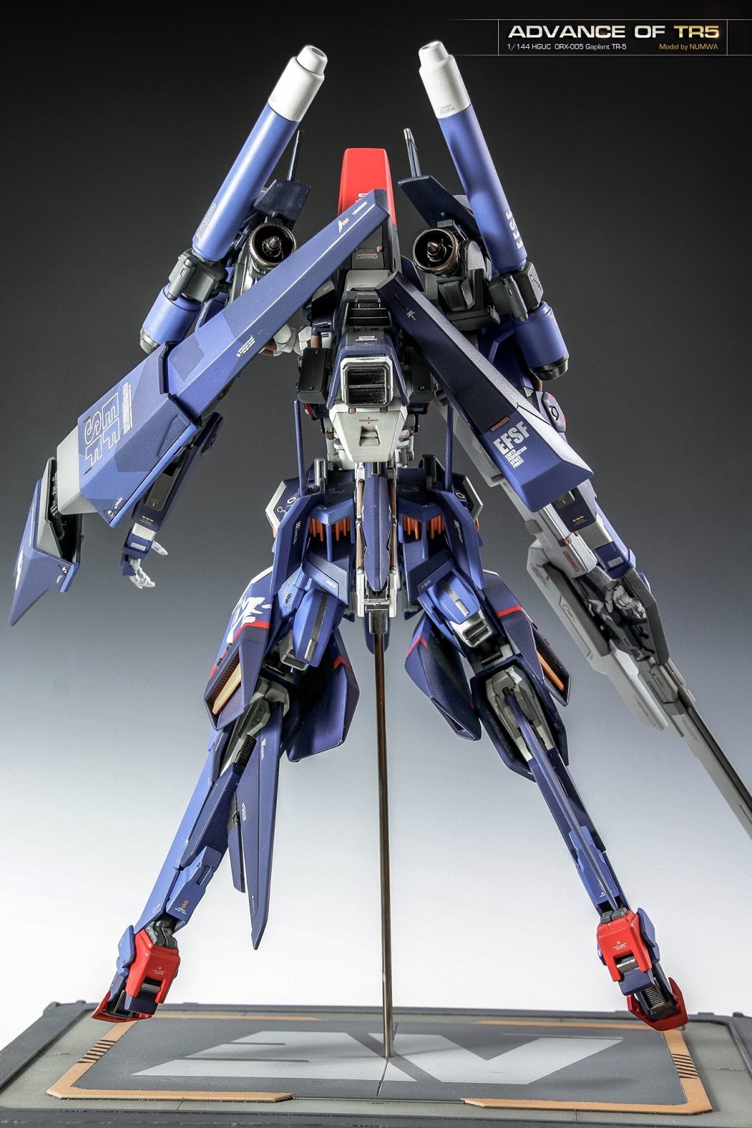 Custom Build: HGUC 1/144 ORX-005 Gaplant TR-5 [Advanced]