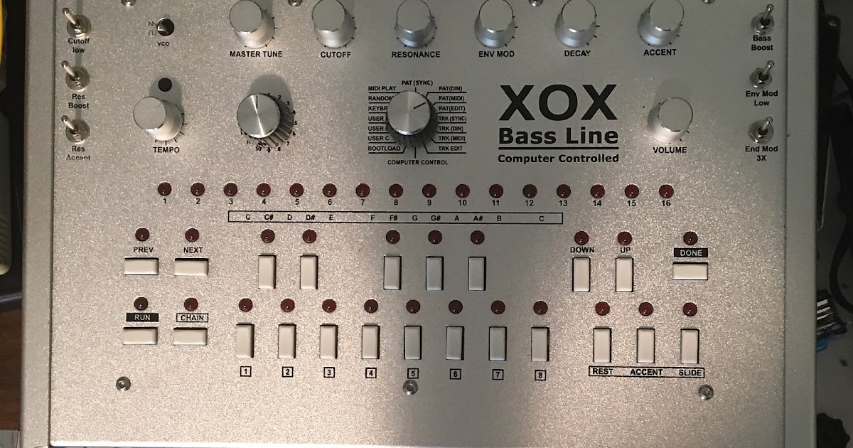 MATRIXSYNTH: LADYADA x0xb0x w/ modifications