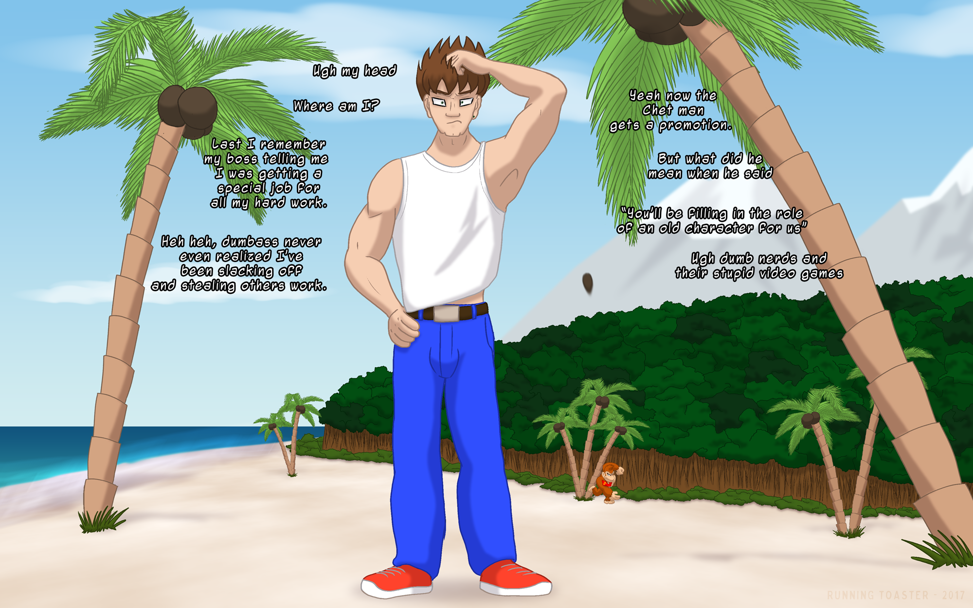 Magic Trick's TF comics Vault: An Apish Replacement