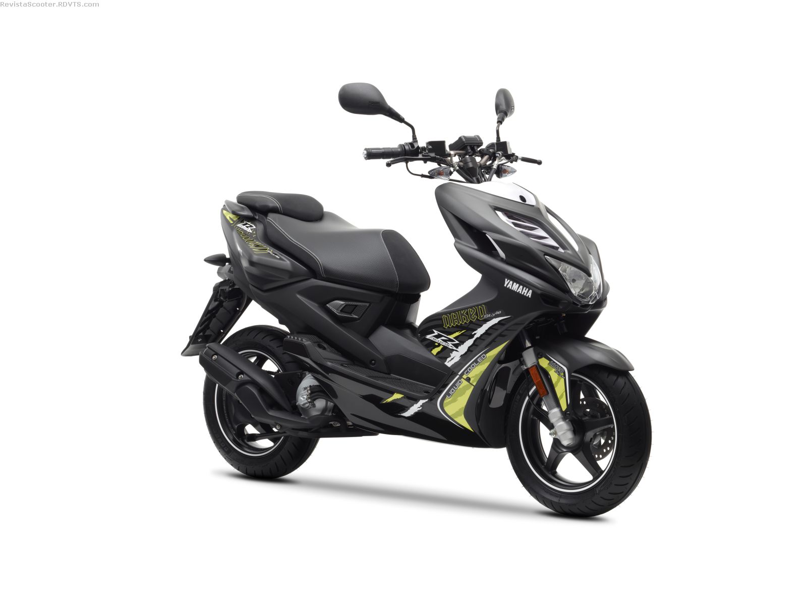 Revista Scooter: Nuevos Yamaha Aerox R 50 y Aerox Naked R 50 2013