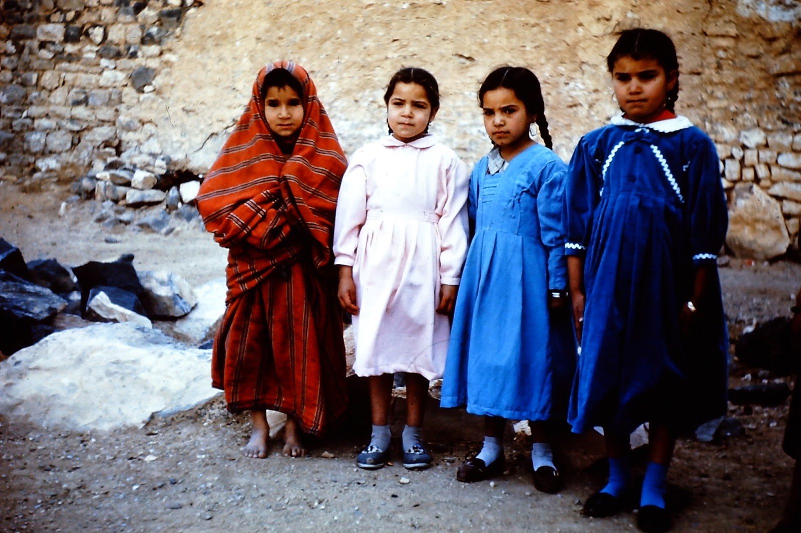 Slide of the day - Children in Libya 1960