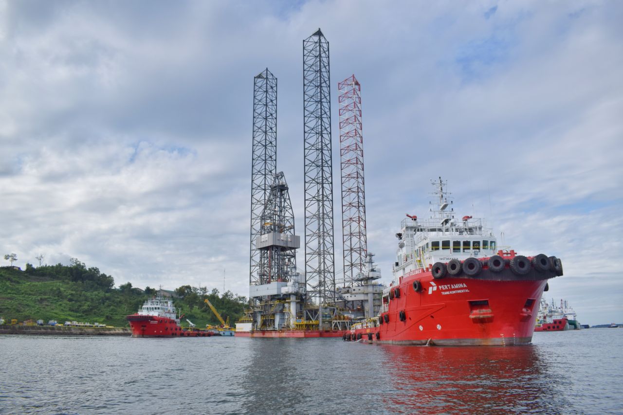 PHM Memulai Pengeboran Offshore Dengan Jack Up Rig Tasha