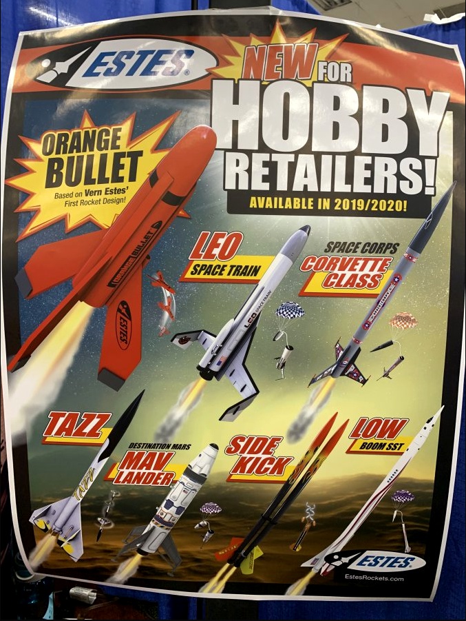 Model Rocket Building: Estes New Kit Poster