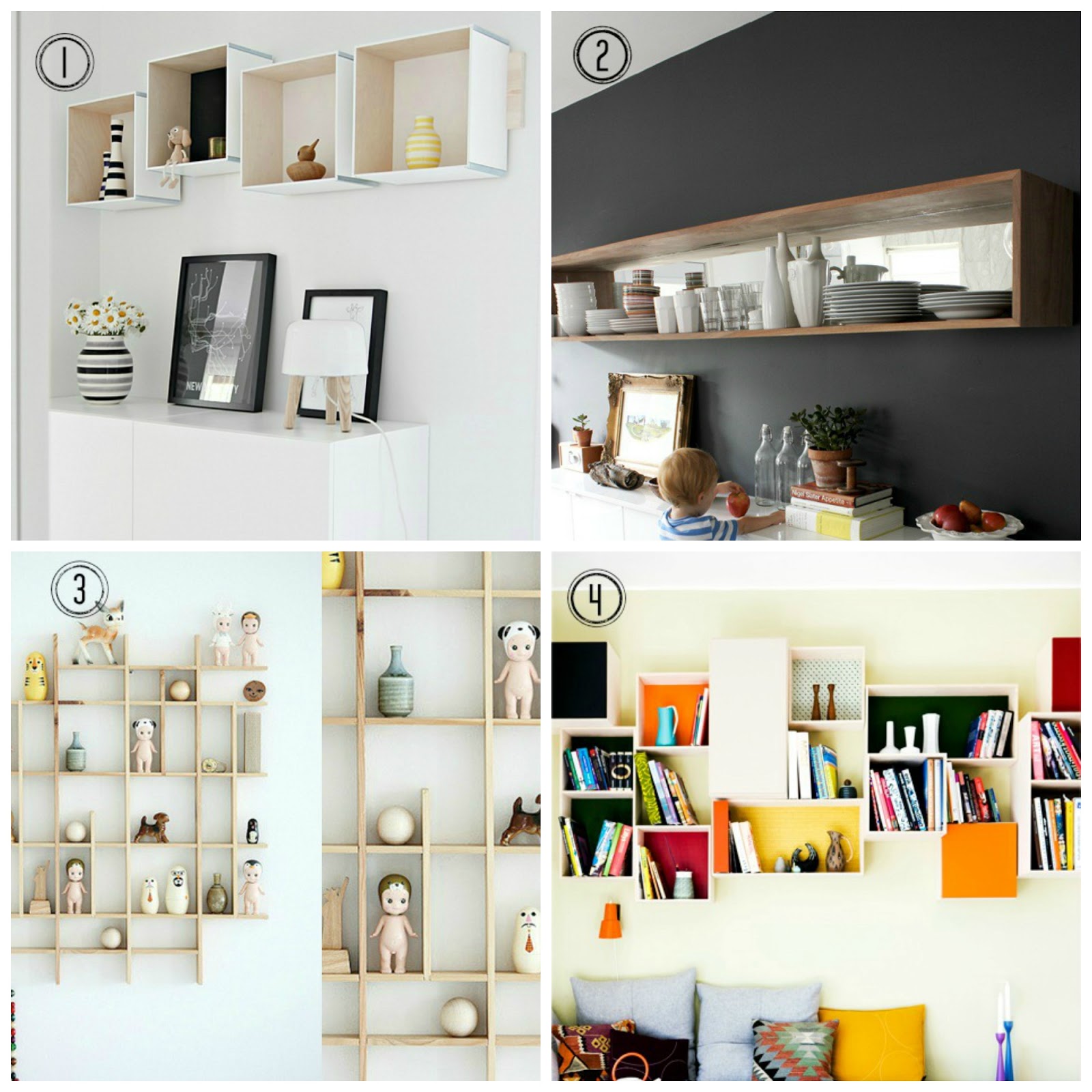8 DIY Shelf Ideas / Design Tendencies