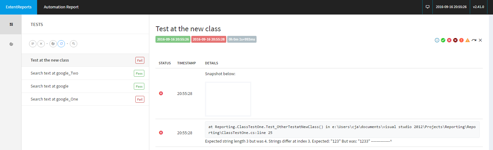 Software Quality Assurance Using Extentreports With Mstest Framework On C