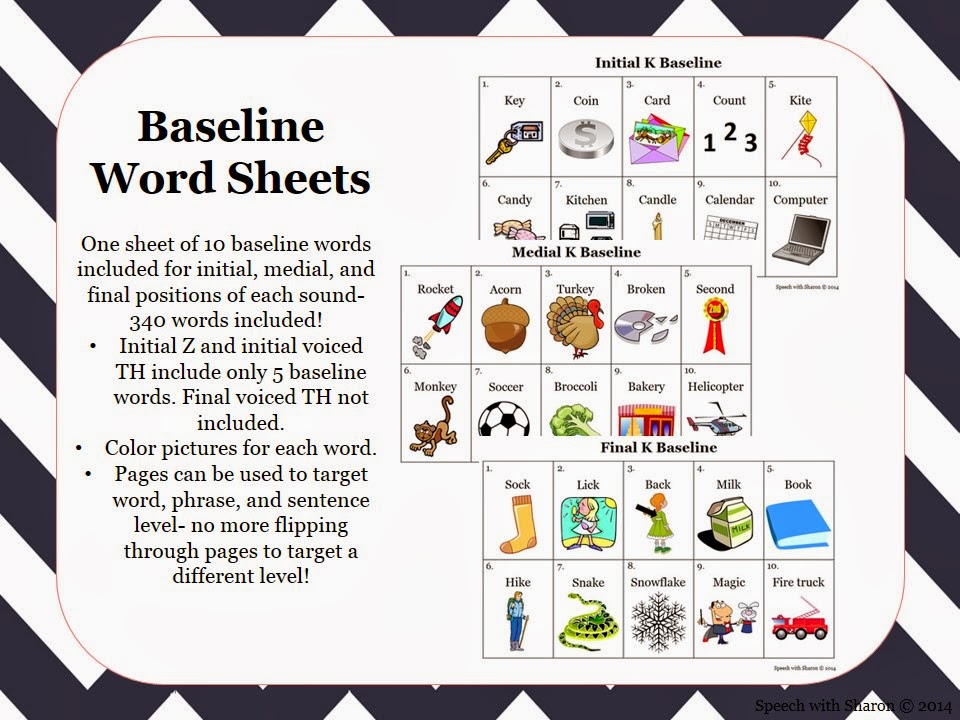 Speech with Sharon: Articulation Baseline and Therapy Tool