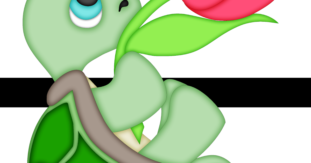 Little Scraps of Heaven Designs: Turtle with Tulip FREE this week March ...