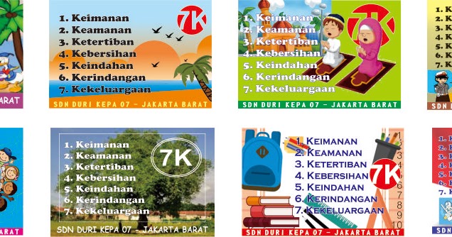 SD NEGERI DURI KEPA 07: POSTER 7K