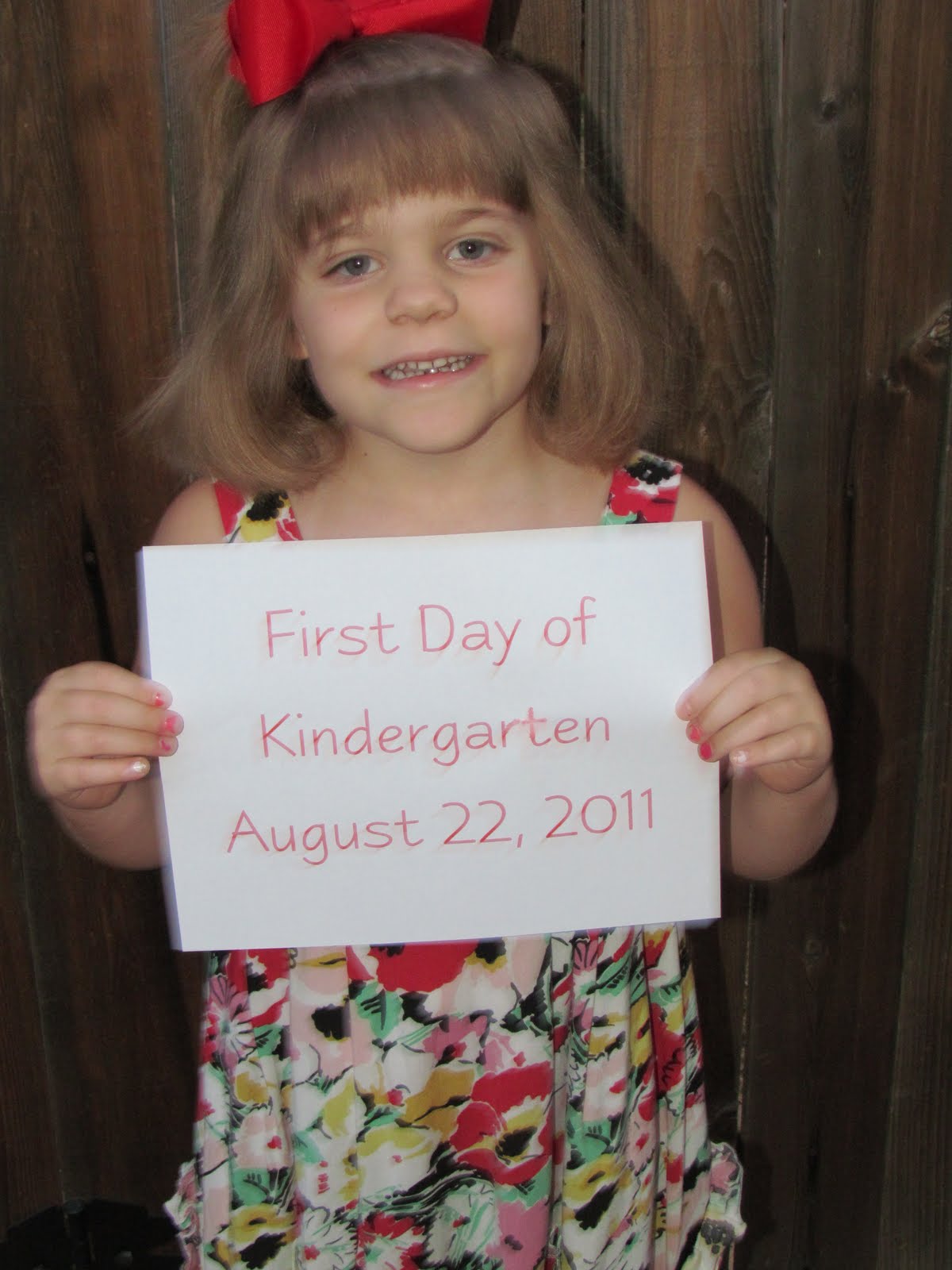 The Nelsons: 1st Day of Kindergarten