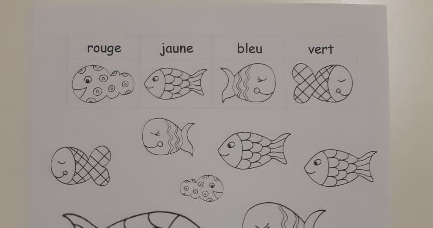 Ma vie d'institutrice : Lecture des couleurs