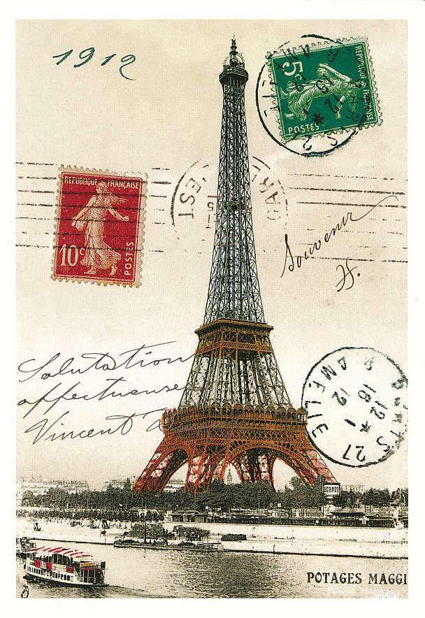 vigiemama 歐洲部落: La Tour Eiffel dans l'année 1912 .........