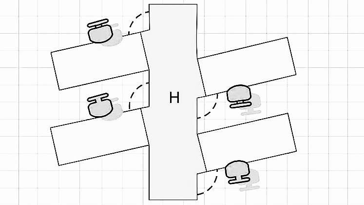12 Model layout mesin jahit di sewing pabrik garmen berikut kekurangan ...