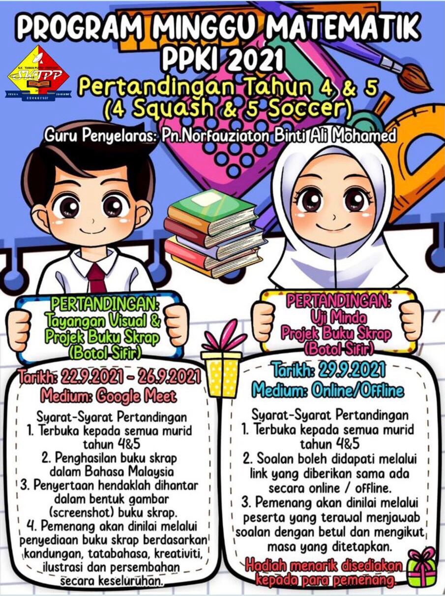 PPKI SK Taman Putra Perdana: Program Minggu Matematik PPKI