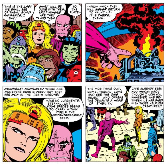 Mark Hootsen DC Showcase Presents: MBTI: Jack Kirby's Eternals