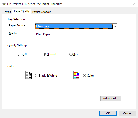 Cara print hitam putih di Microsoft word