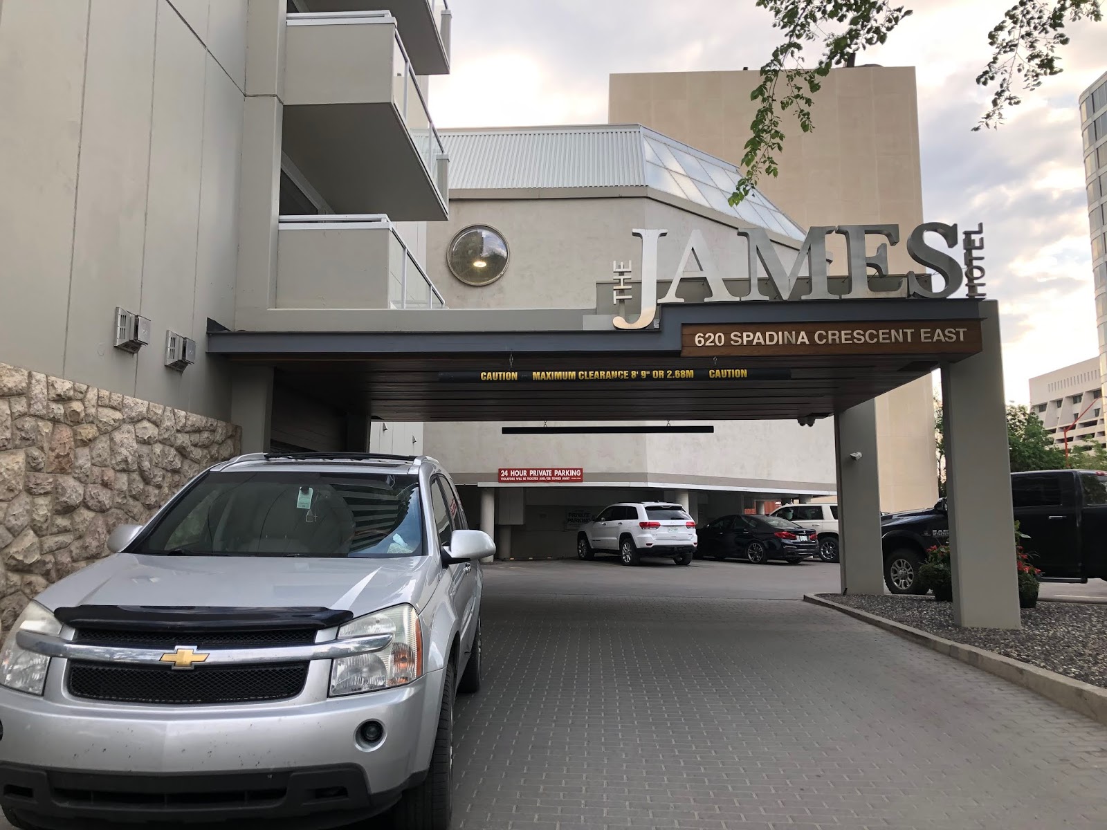 Teena in Toronto: The James Hotel, Saskatoon, SK