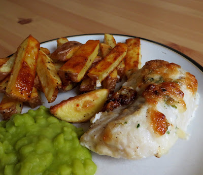 Garlic Herbed Cod & Chips | The English Kitchen