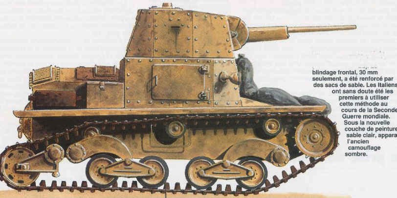 Africa – Axis and Allied : WWII Italian Tanks