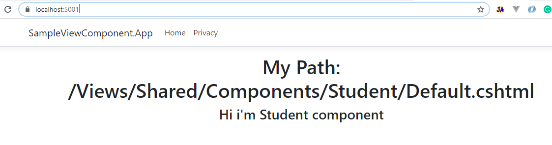 A Brief Tour On .NET Core View Components