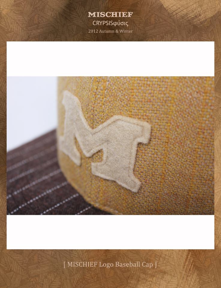 washida: MISCHIEF 2012 F/W │MISCHIEF Logo Baseball Cap