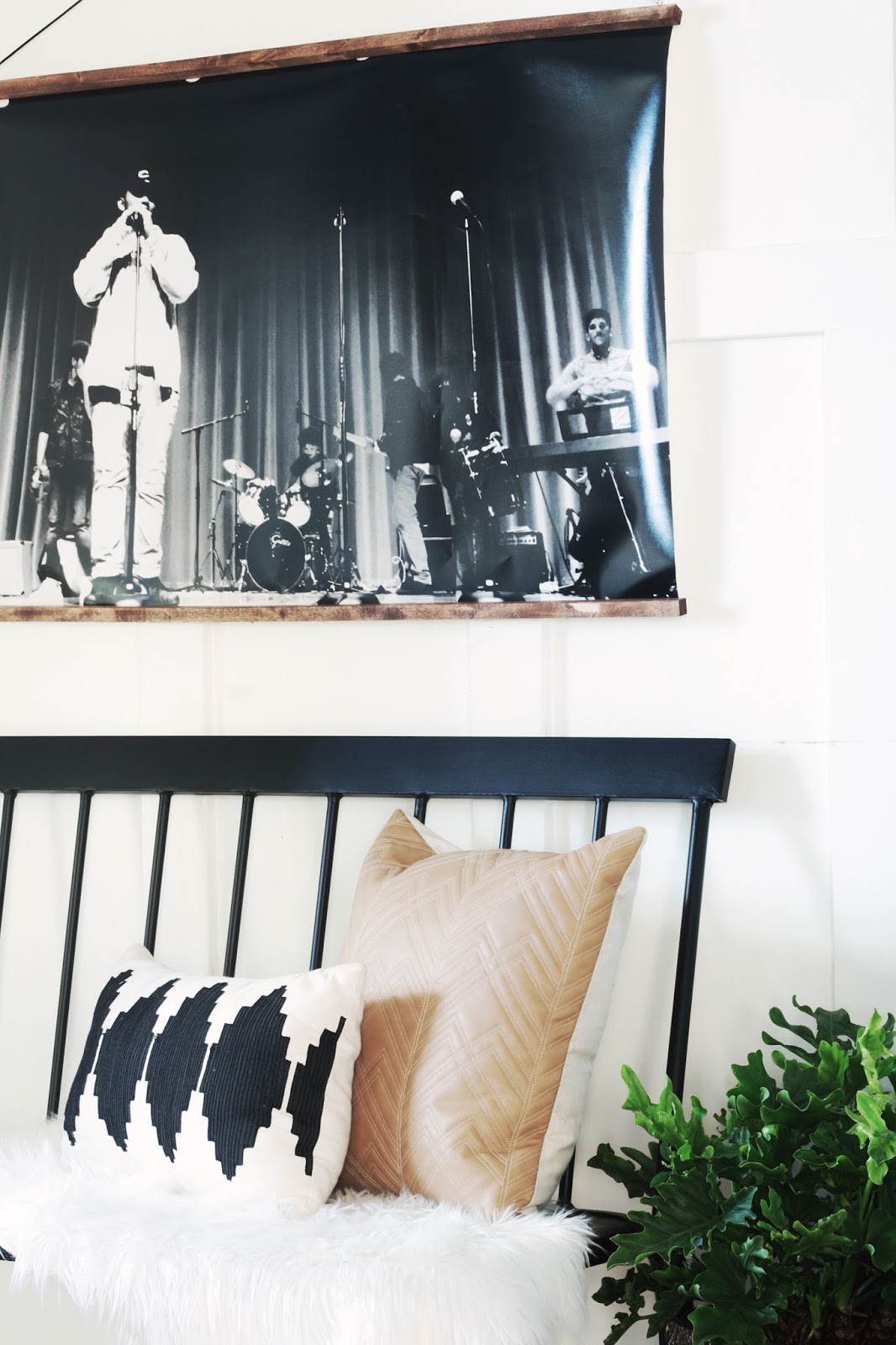 DIY Wall Art: Large Poster with Poster Hanger - Made by Carli