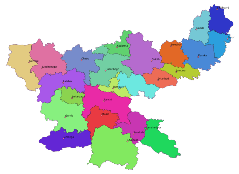 झारखंड एक नजर में – Basic Facts About Jharkhand
