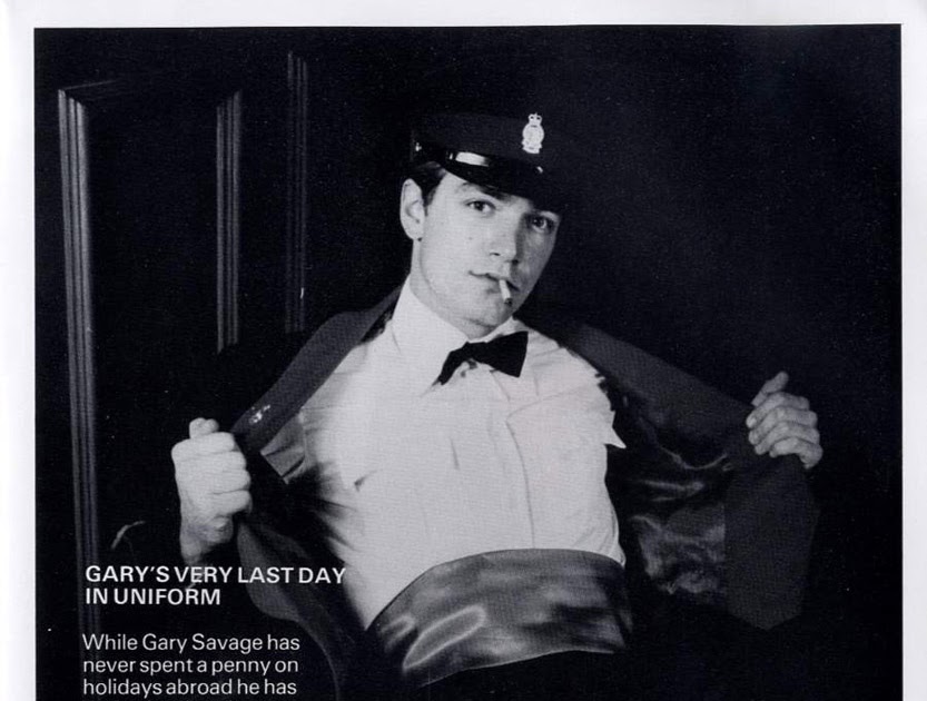 MALE MODELS FROM THE PAST: GARY SAVAGE (Mike Arlen Model)