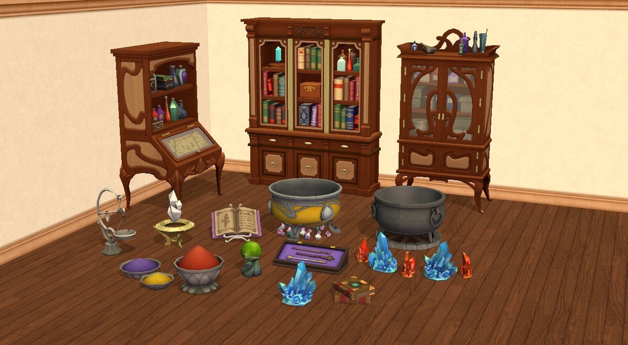 Decat's Sims 2 Creations: TS4 Realm of Magic Conversions