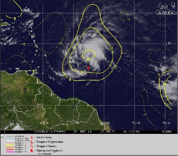 Andy Gregorio - WeatherEyes: Tropical Disturbance in Atlantic - Invest 97L