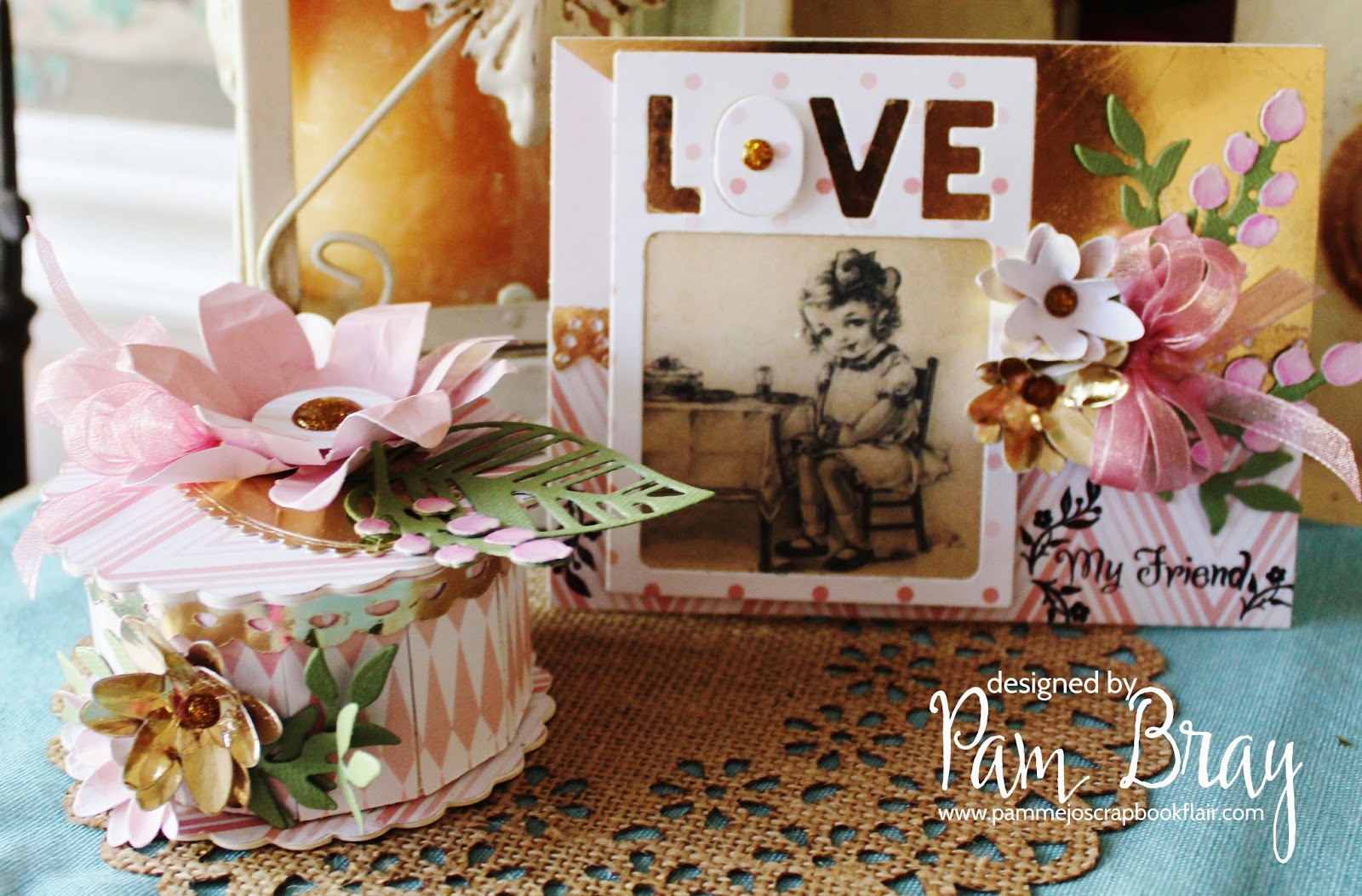 Pam Bray Designs: A Girl with Flair: Love My Friend Ensemble with ...