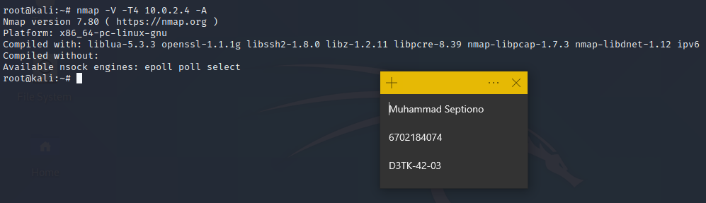Konfigurasi Kioptrix Level 1 Menggunakan Tools Exploit Database ...