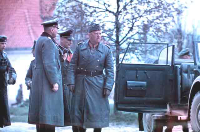 World War II in Pictures: Color Photos of World War II Part 13: German Officers
