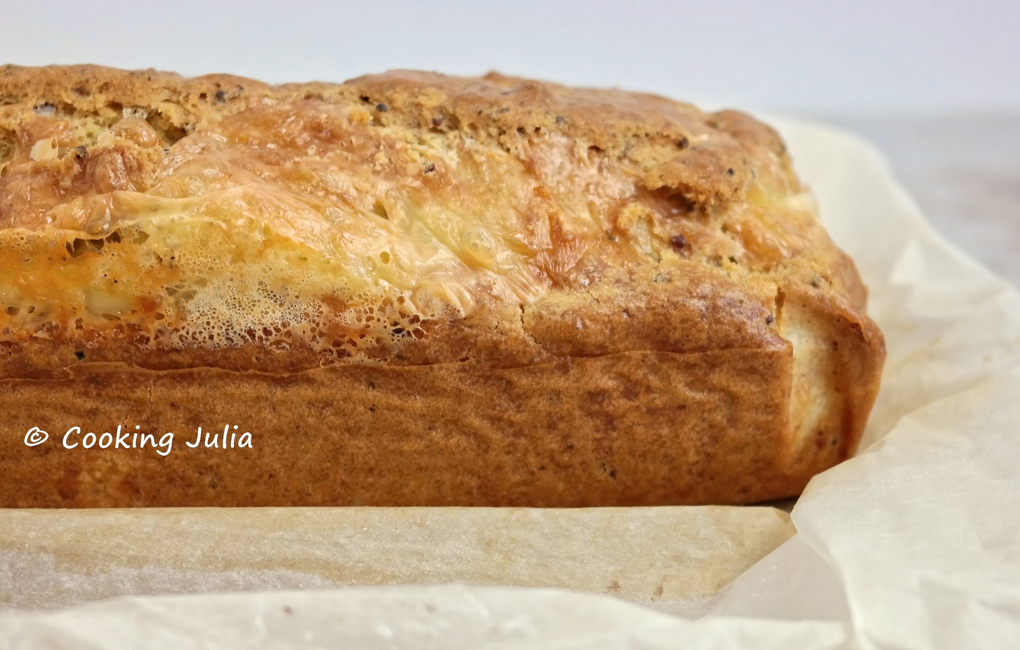 COOKING JULIA : CAKE AU CAMEMBERT