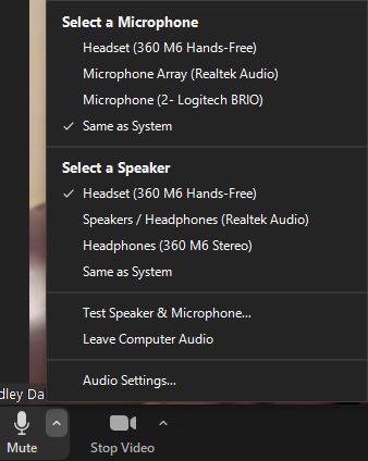 Time to Talk Tech : How to change your audio, video, and microphone ...