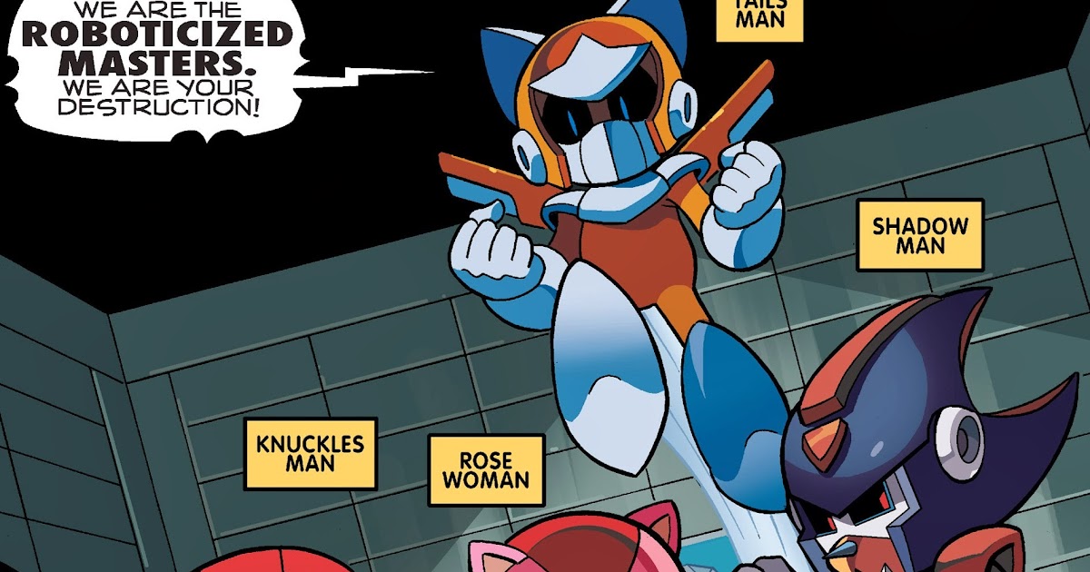 Sonic the Hedgehog Comic Character Checklist: Roboticized Masters