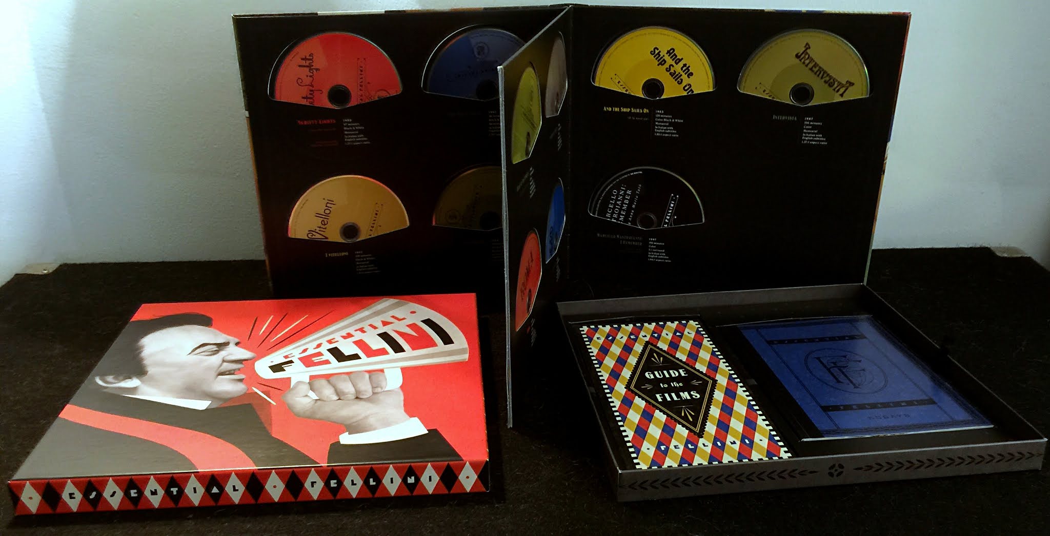 Is the Fellini box set supposed to resemble a pizza box? : r/criterion