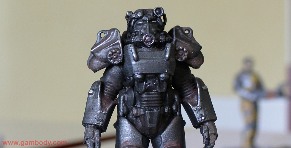 Fallout T 60 Power Armor 3d Model Static Figure 3d Printing Designs